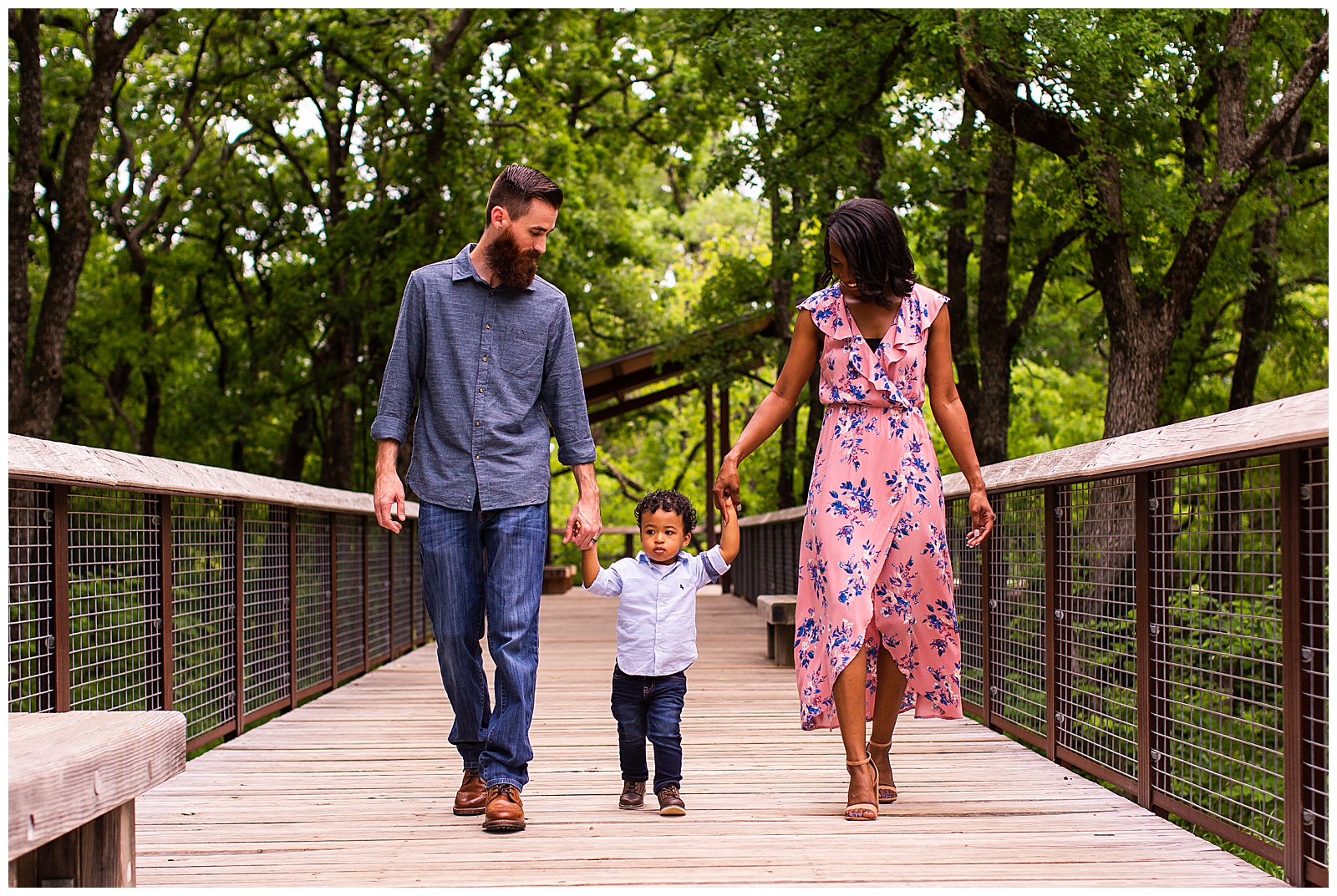Shawnie + Andrew | Elmer W. Oliver Nature Park Family Session ...