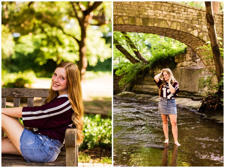 Morgan | Prather Park Senior Session | madelinecphotography.com