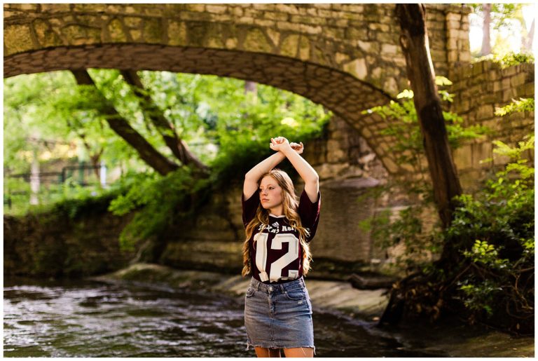 Morgan | Prather Park Senior Session | madelinecphotography.com