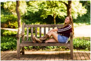 Morgan | Prather Park Senior Session | madelinecphotography.com