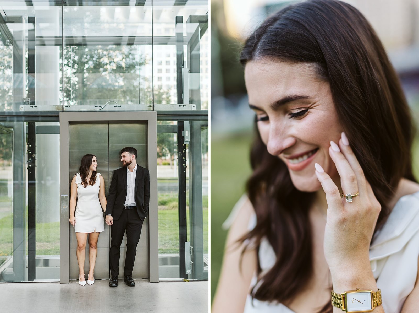 Downtown Dallas Engagement Session | Sally & Jordan ...